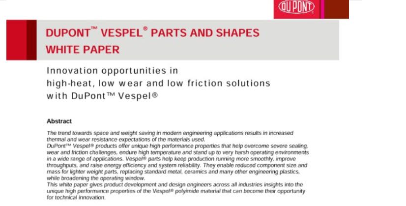 Driveline Components | Vespel® Thrust Washers | DuPont Automotive